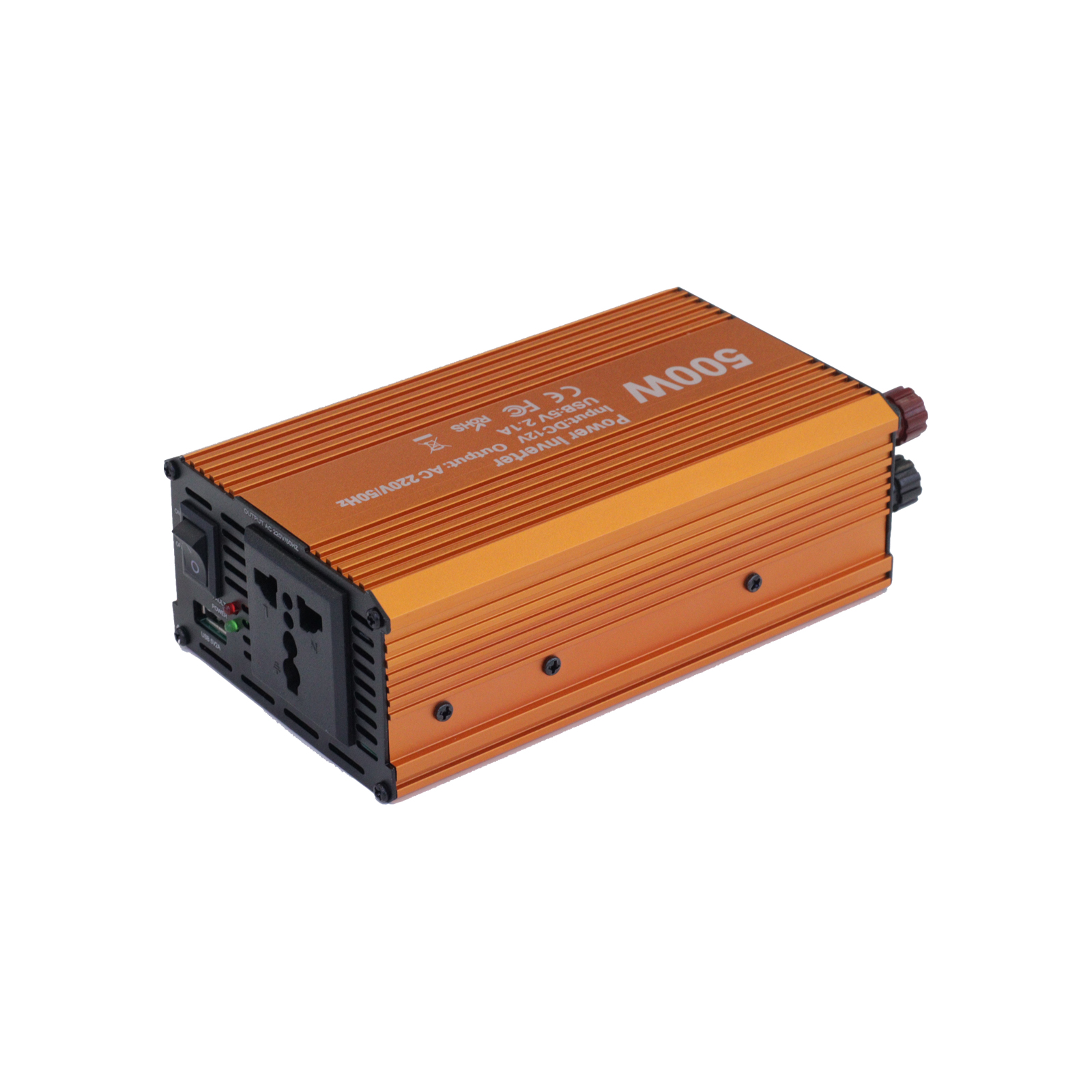 OGRPHY 500W Modified Sine Wave Inverter, 12V–60V DC to 110V/220V AC ...